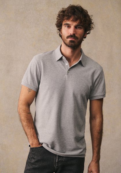 Veste Irwin - Marine texturé - Coton - Octobre Éditions