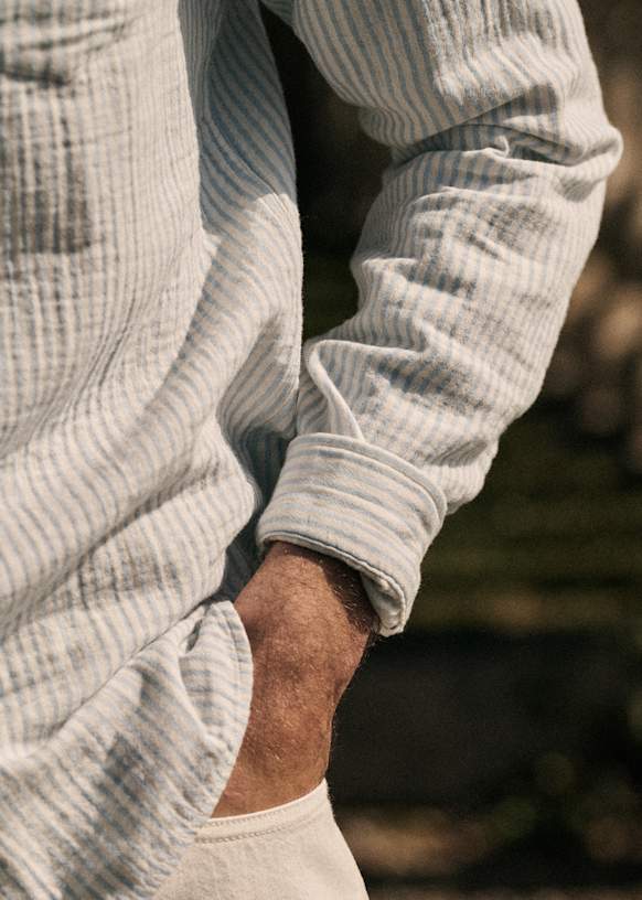 Luke Shirt - White - Cotton - Octobre Éditions