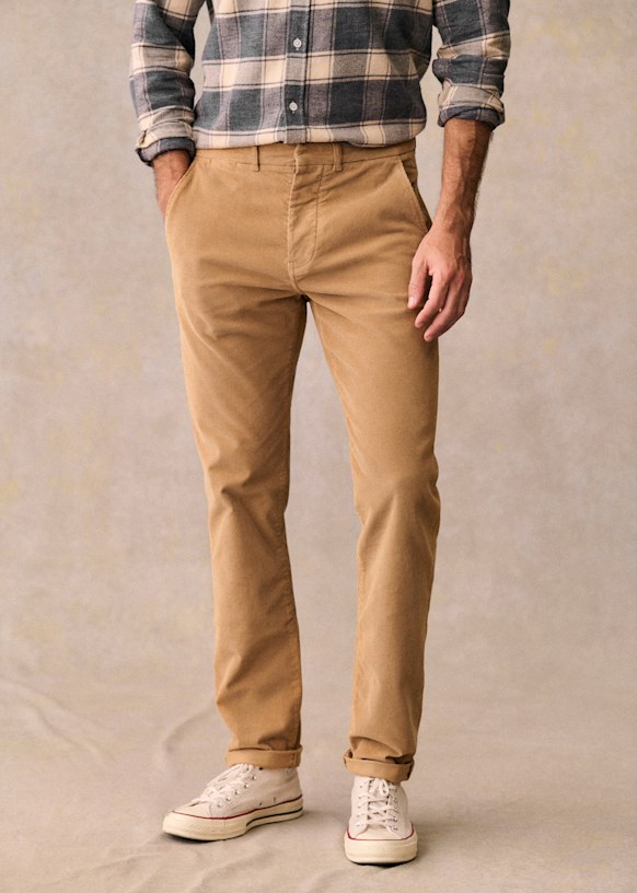 Tom Chinos - Beige - Bio-Baumwolle - Sézane