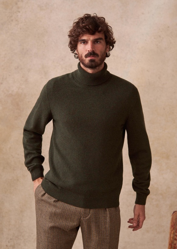 Kyle Sweater - Ecru - Merino Wool - Sézane