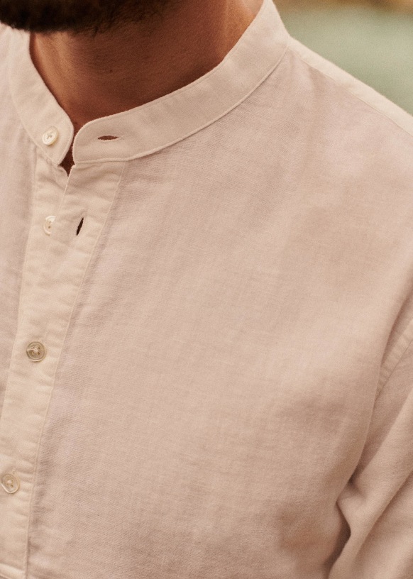 Buster Shirt - White - Cotton - Octobre Éditions