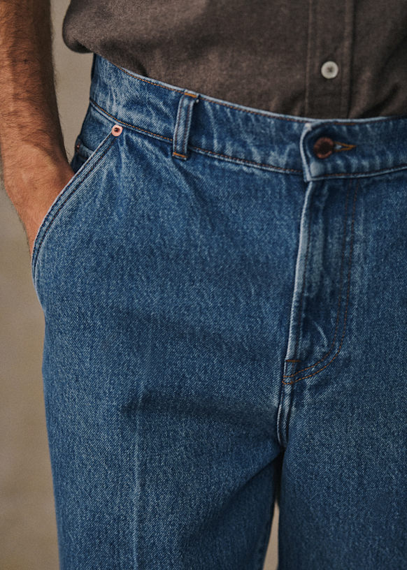 Warlin Jeans - Vintage Blue - Organic cotton - organic textile ...
