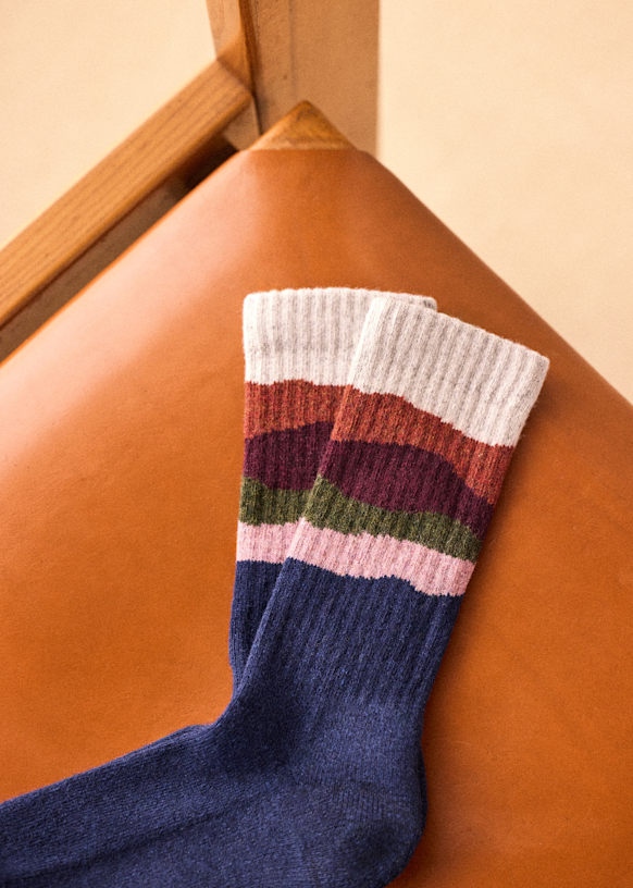 Landscape Socks - Autumn - Recycled wool - Sézane