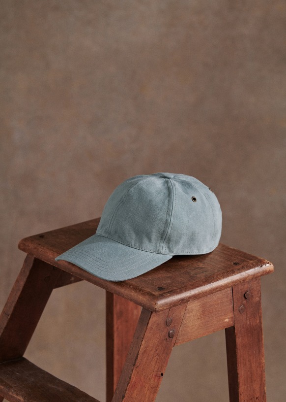 Chase Linen cap - Natural - Linen - Octobre Éditions