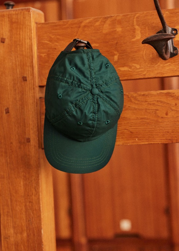 Running Cap Navy Blue Organic Cotton Sézane