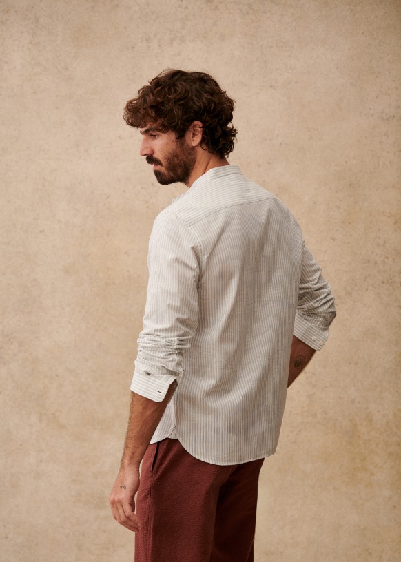 Buster Shirt - White - Cotton - Octobre Éditions