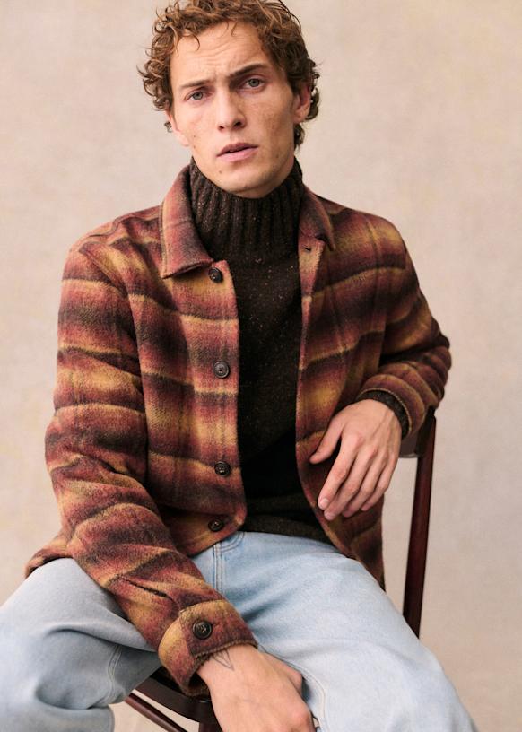 Tim Jacket - Autumn tiles - Wool - Octobre Éditions