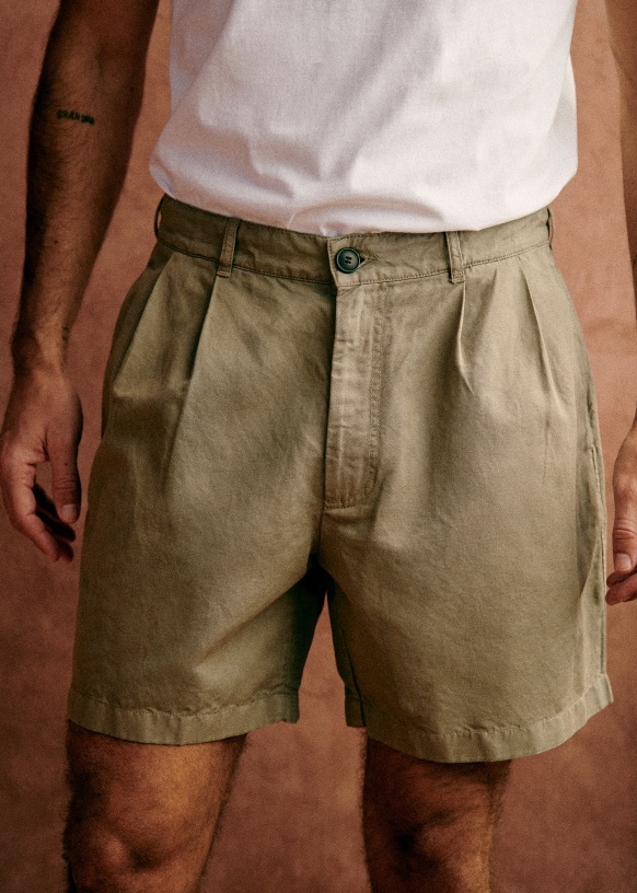 Jared Short - Green - Cotton-linen textiles - Octobre Éditions