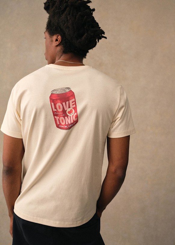 Canette Love Tonic T-Shirt - Ecru - Octobre Éditions