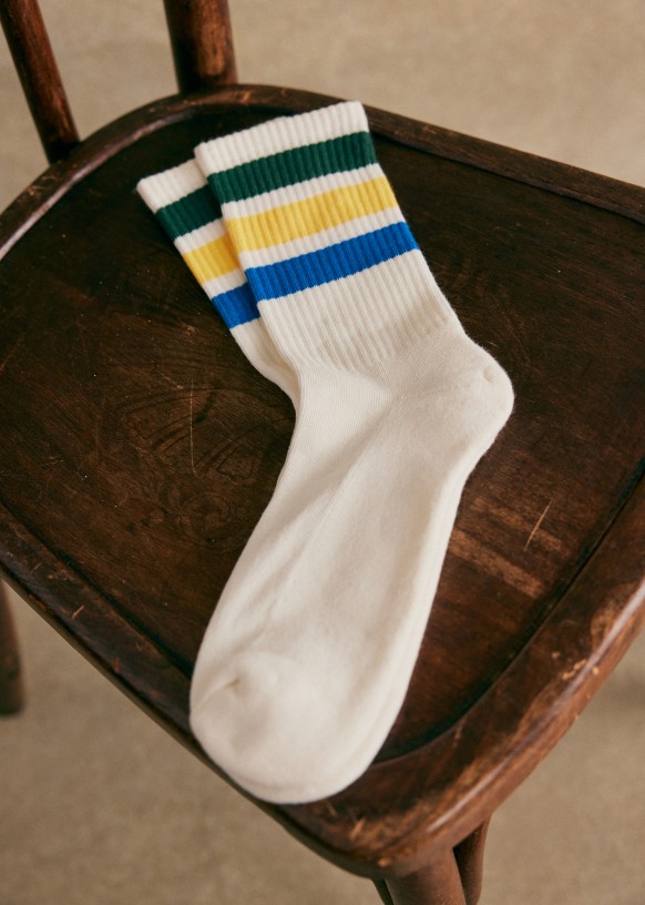 Eli Socks - Chamade Heart - Organic Cotton - Sézane
