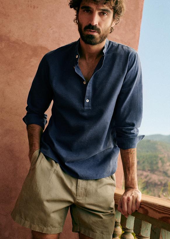 Buster Shirt - White - Cotton - Octobre Éditions