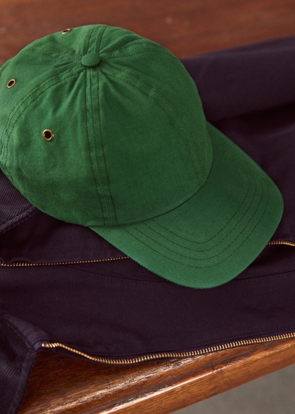 Bernie Cap - Dark Green - Cotton - Sézane