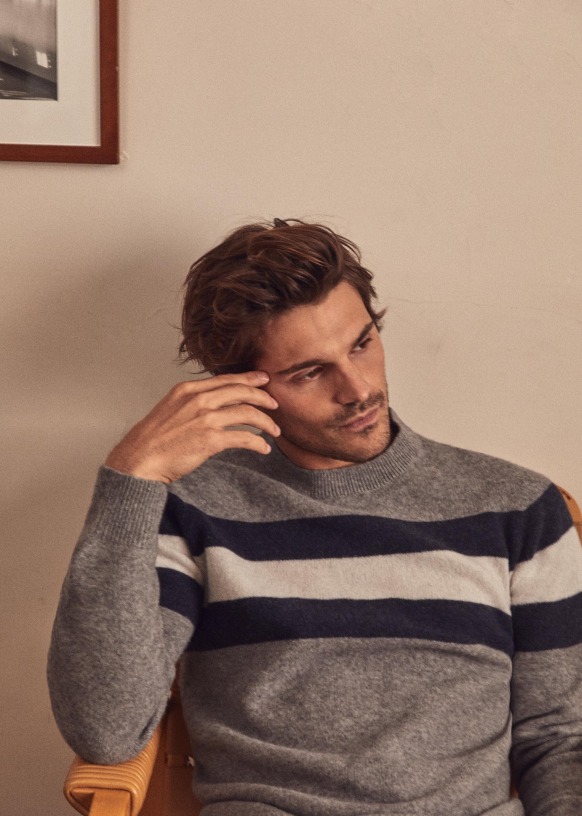 Pull Erroll - Gris - Laine - Octobre Éditions