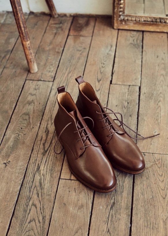 Chukka John Boots - Camel Traditional Leather - Bovine leather - Sézane