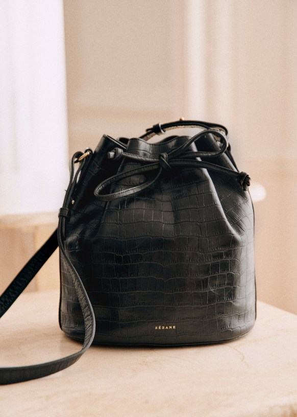 Farrow Bag - Camel Croco - Vegetable tanned, crocodile embossed smooth ...
