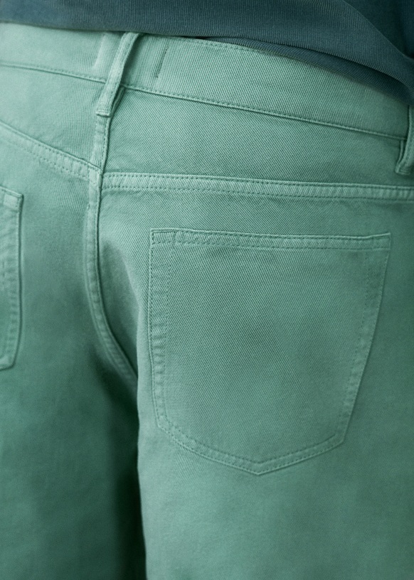 Pantalon Swan - Denim Clair - Coton - Octobre Éditions