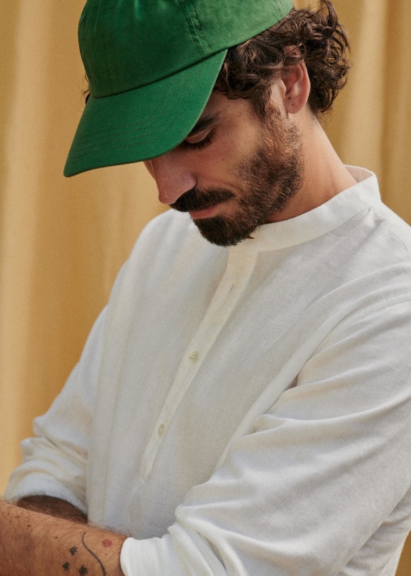 Buster Shirt - White - Cotton - Octobre Éditions