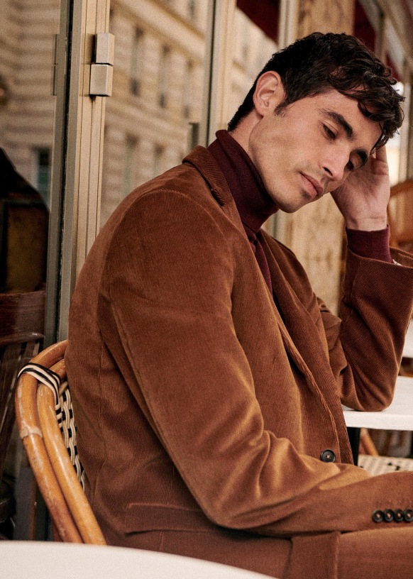 Comyn Jacket - Camel - Cotton - Sézane