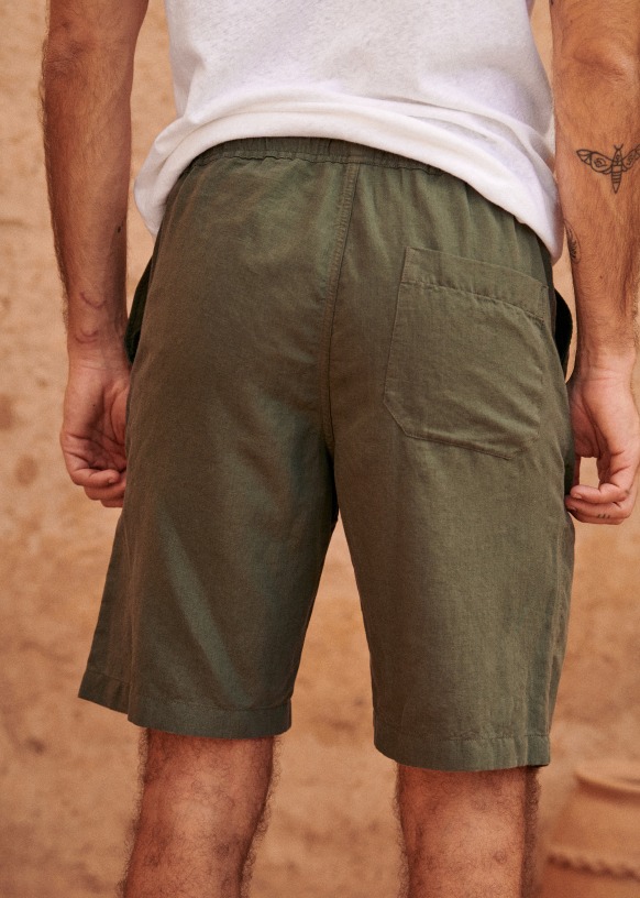 Short Reed - Bleu - Lin - Sézane