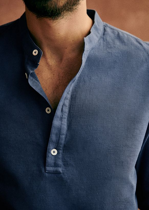 Buster Shirt - White - Cotton - Octobre Éditions