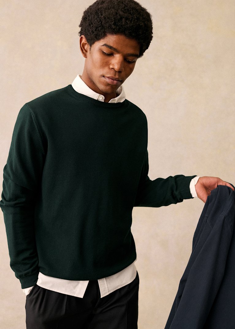 Essential knitwear: basic and elegant | Menswear | Octobre Editions